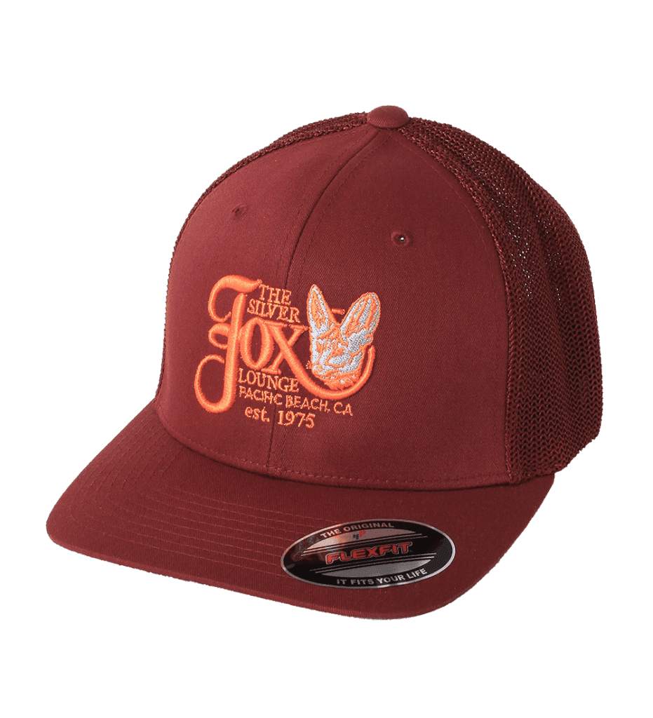 Silver Fox Hat Garnet - Silver Fox Lounge